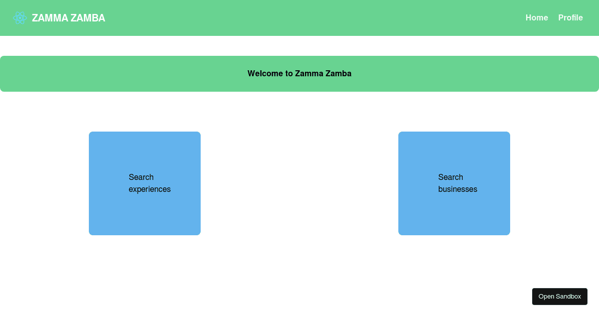 React Hooks tailwind reach router - Codesandbox