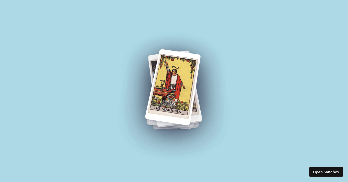 spring-cards-stack - Codesandbox