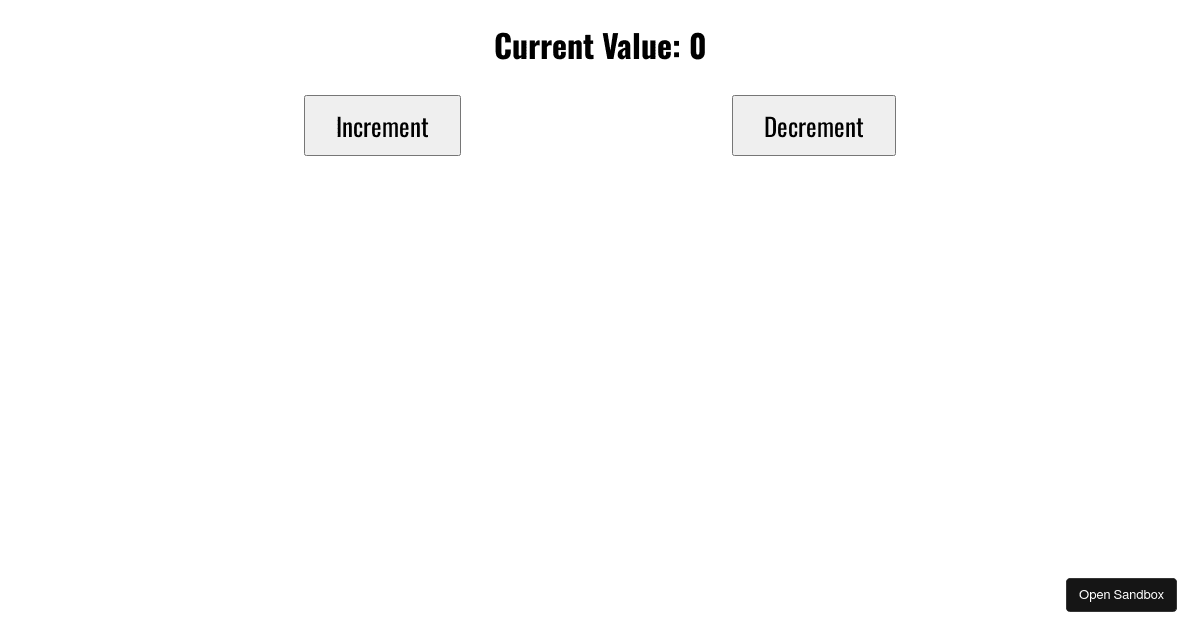 React_Redux_Simple_Counter (Tutorial - Readme) - Codesandbox