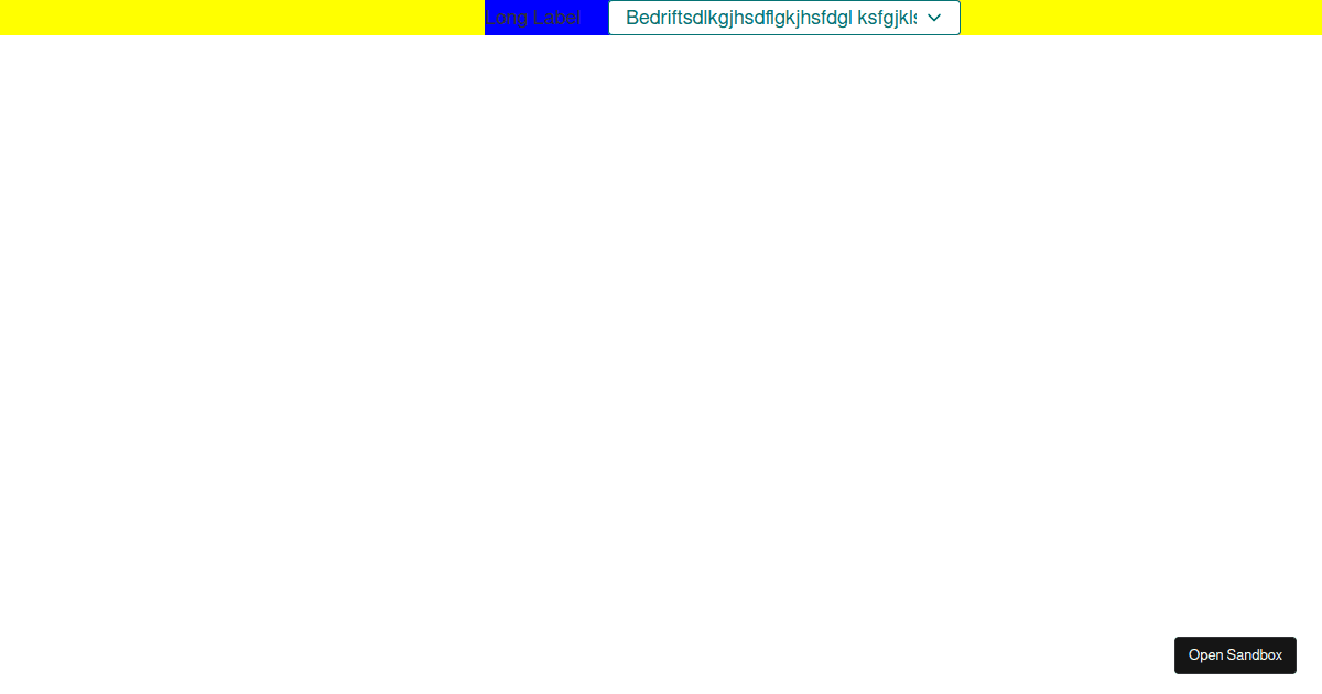 dropdown-min-max-width - Codesandbox