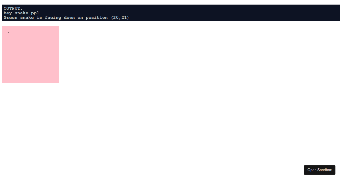 snake-game-celine - Codesandbox