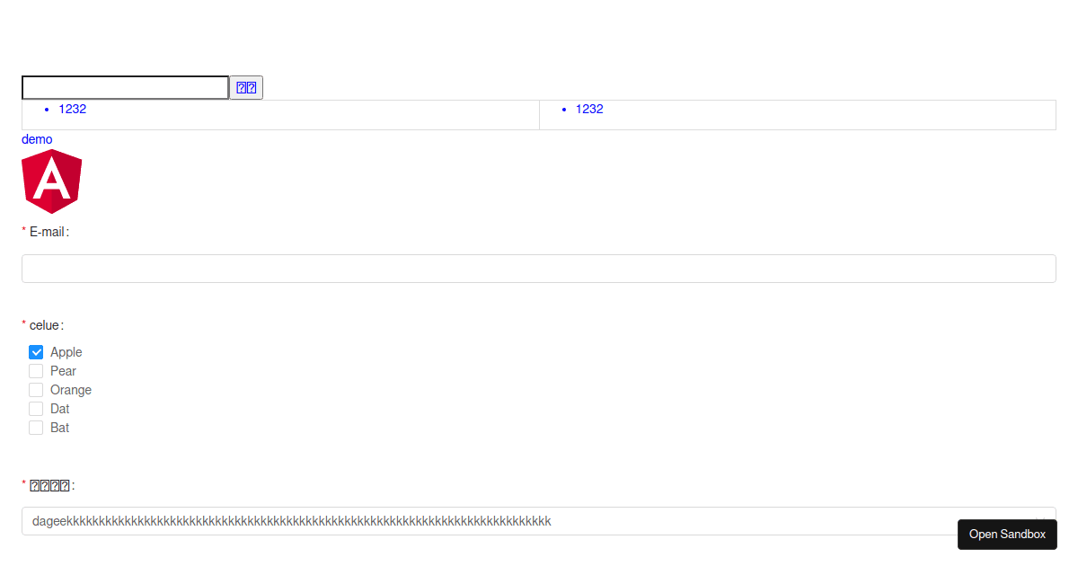 Flyout Angular 6 - Codesandbox