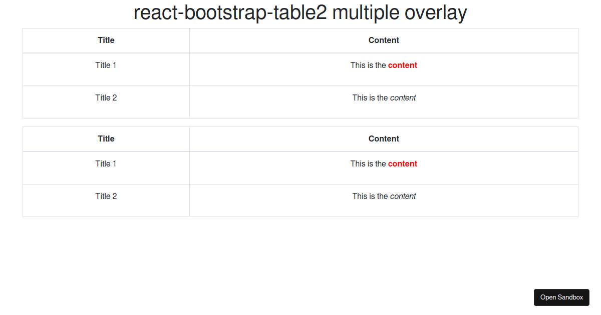react-bootstrap-table-multiple-overlay - Codesandbox