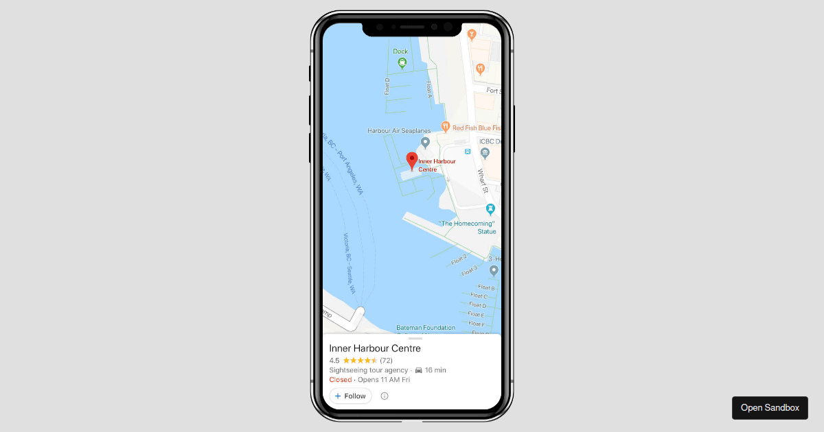 assignment-52-gmap-bottom-sheet-starter - Codesandbox