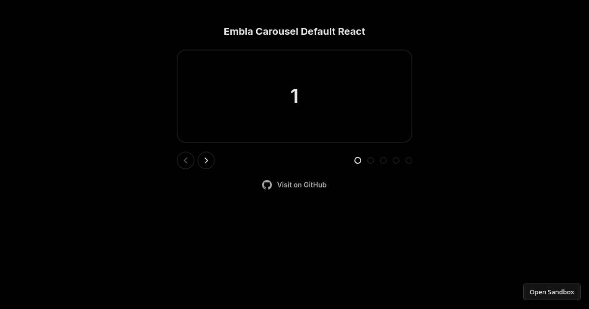 embla-carousel-default-react - Codesandbox