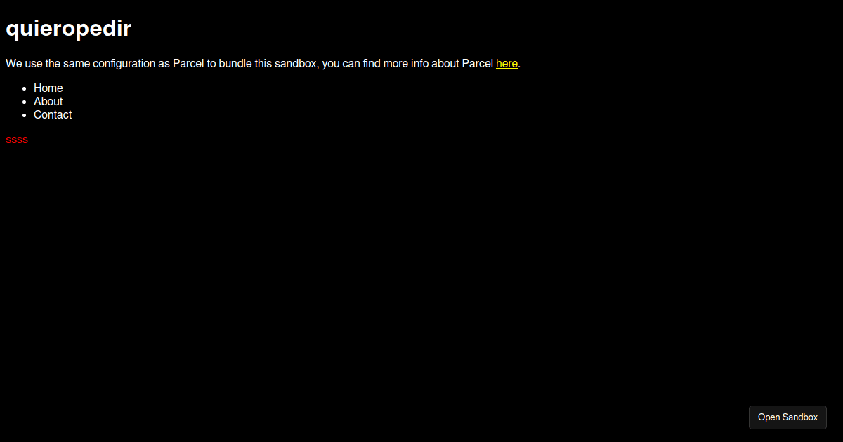 Testing Javascript Codesandbox 3825