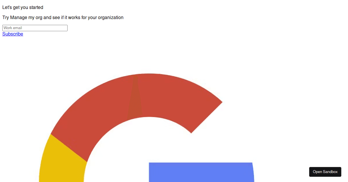 dribbble-inspired-subscribe-ui - Codesandbox