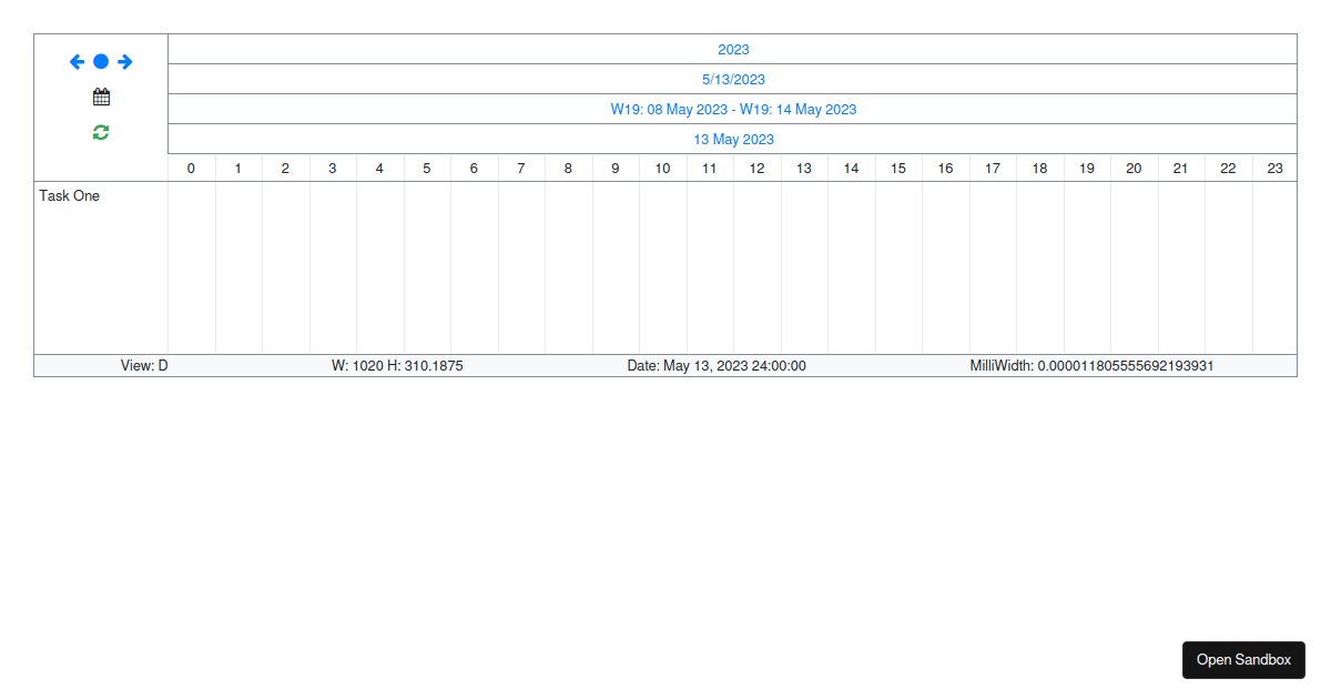 react-task-calendar - Codesandbox