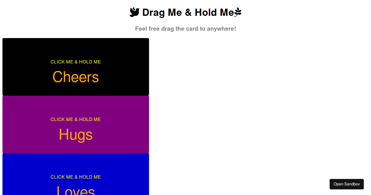 day 19 - Material UI Drag and Drop - Codesandbox