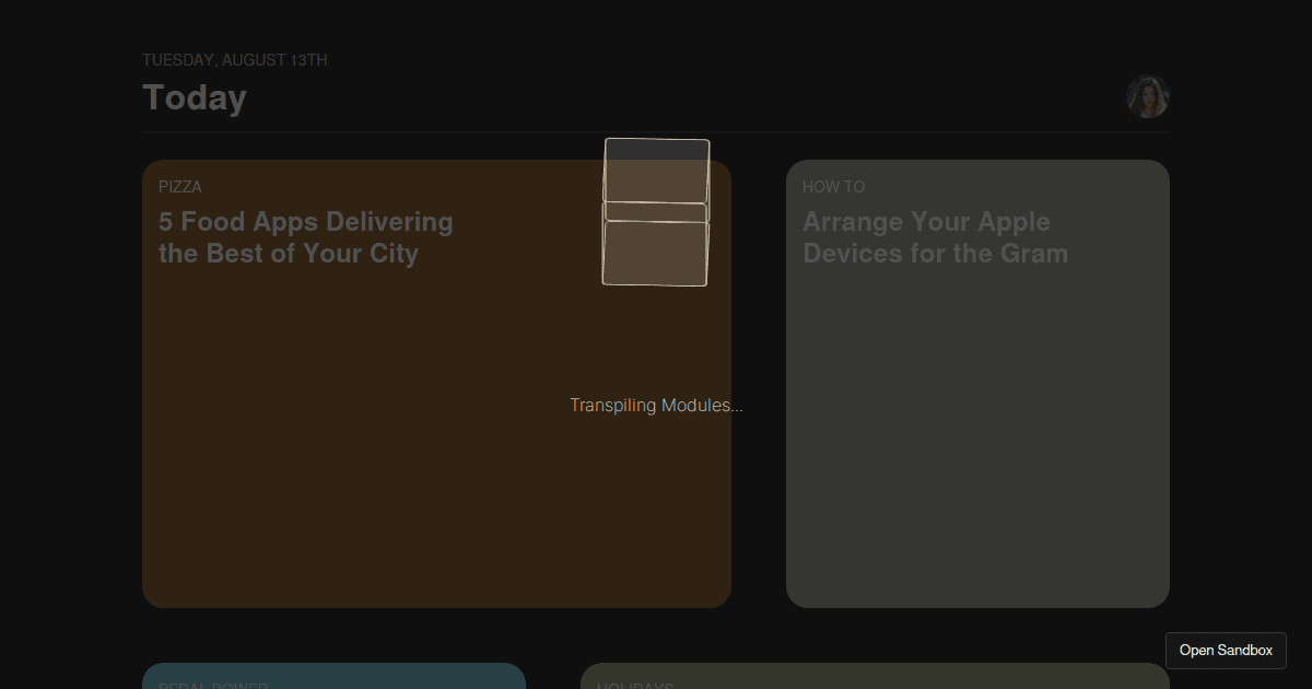 App Store Ui Using React And Framer Motion Codesandbox