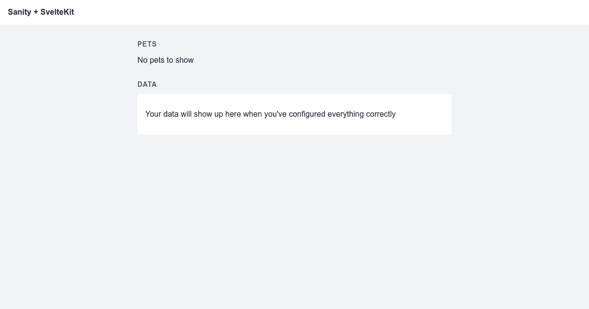 Get Started With Sanity Sveltekit Starter Codesandbox