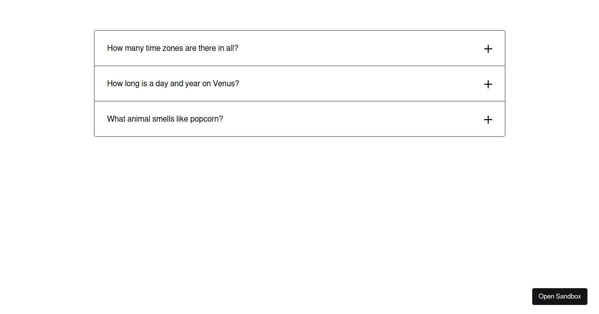Vue Faq Accordion Forked Codesandbox