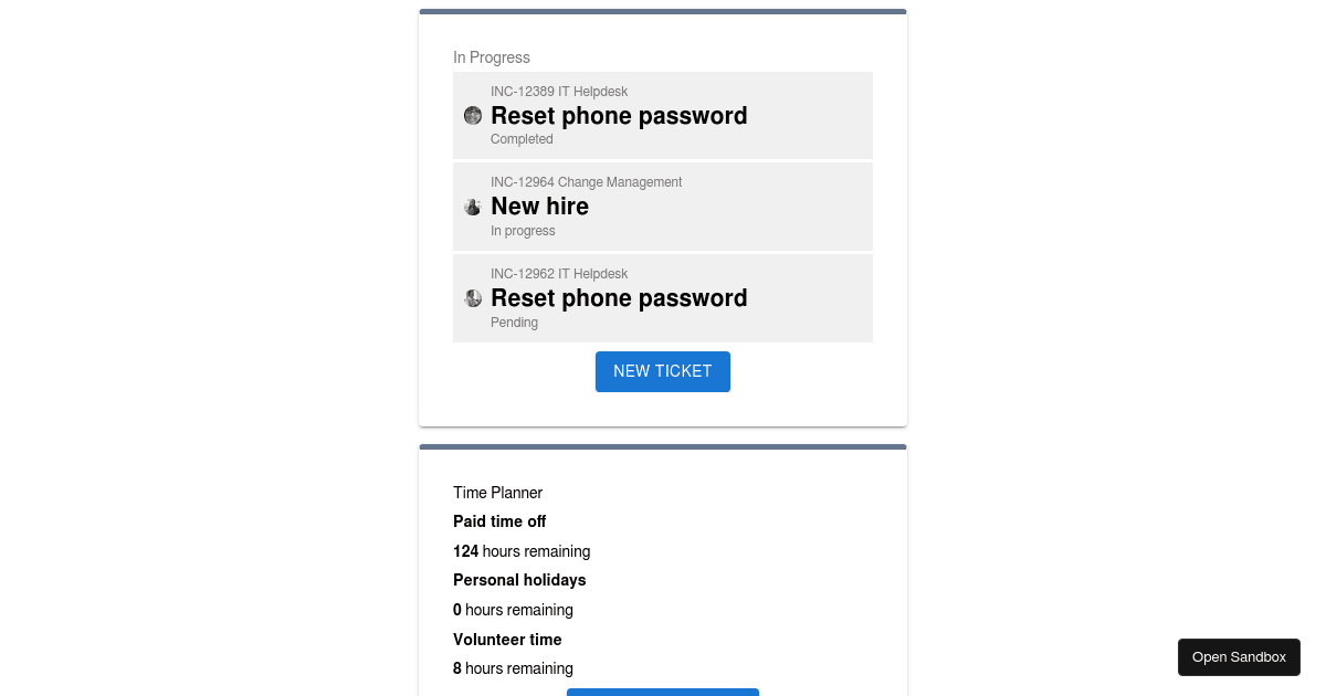 ms-teams-adaptive-cards-react - Codesandbox
