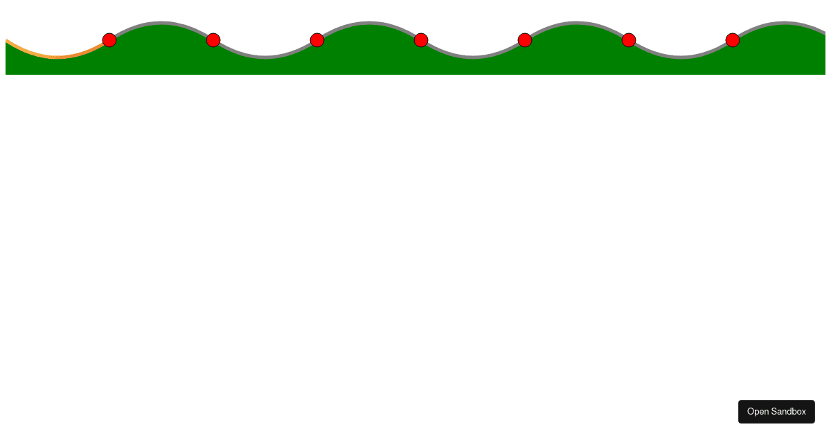 Svg Bezier Curve Codesandbox 