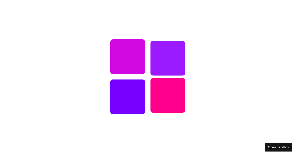 Framer Motion: Reorder animation - Codesandbox