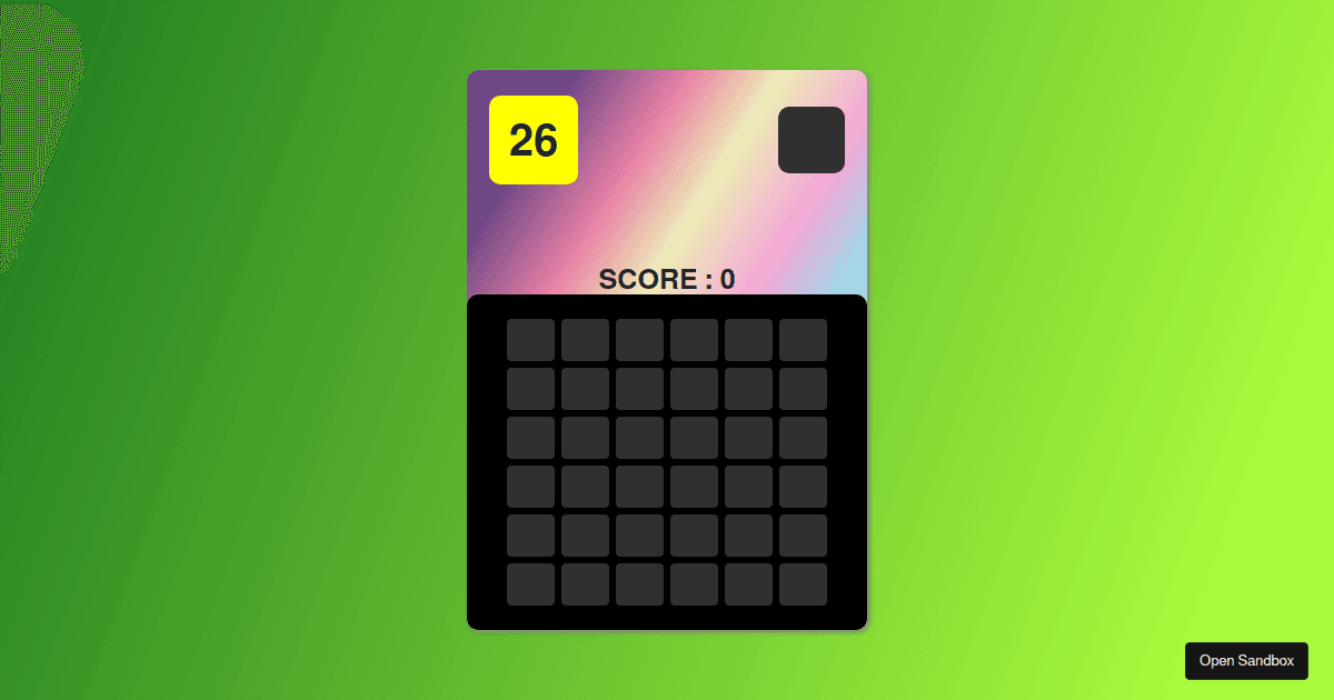 Math Clash - Codesandbox