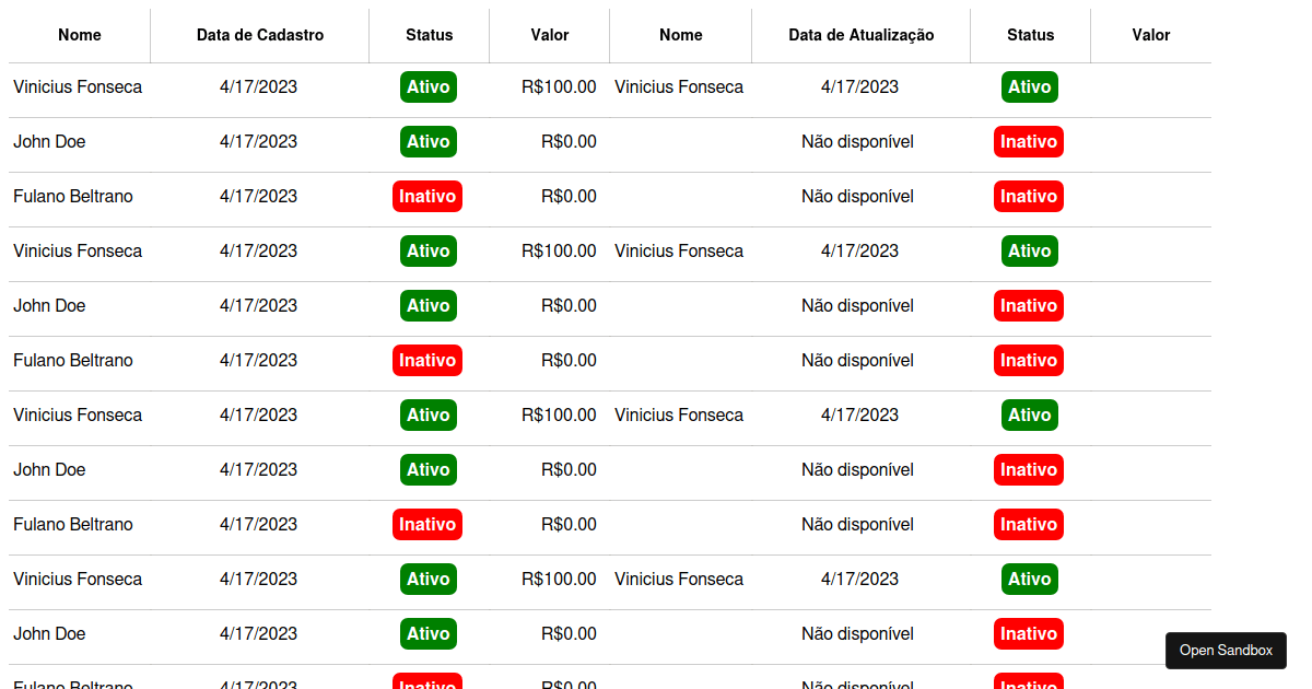 canvas-datatable - Codesandbox