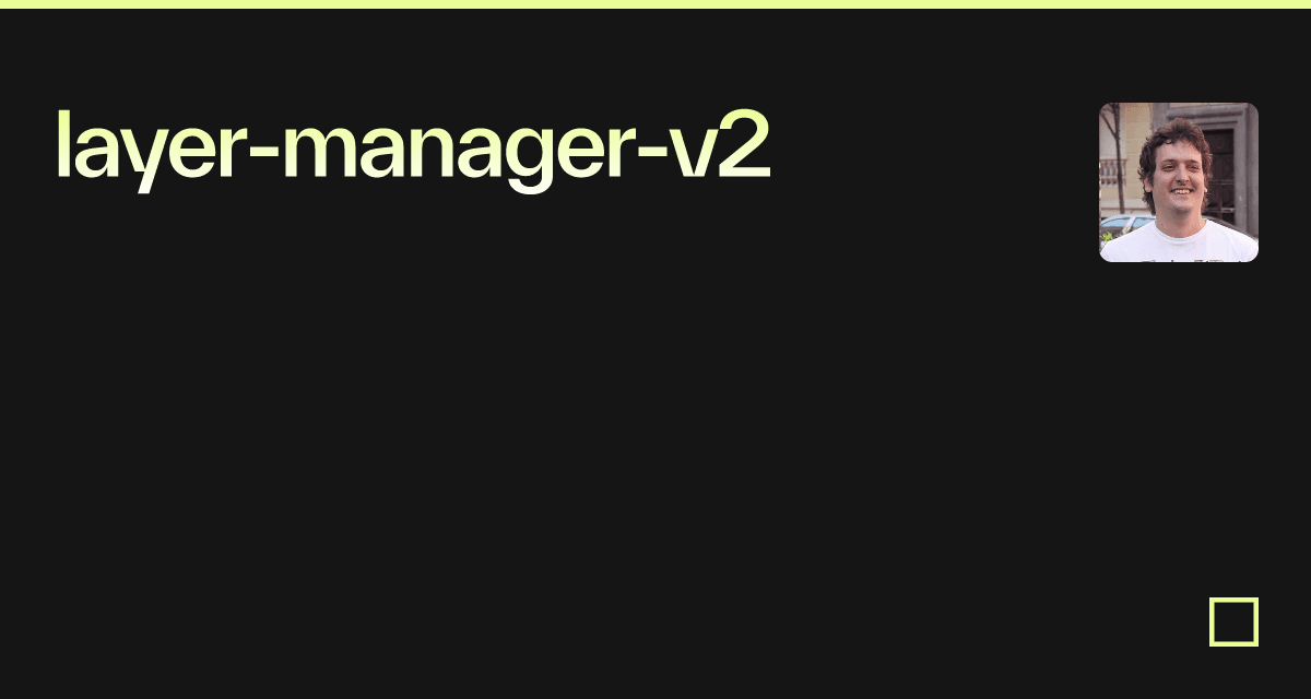 layer-manager-v2 - Codesandbox