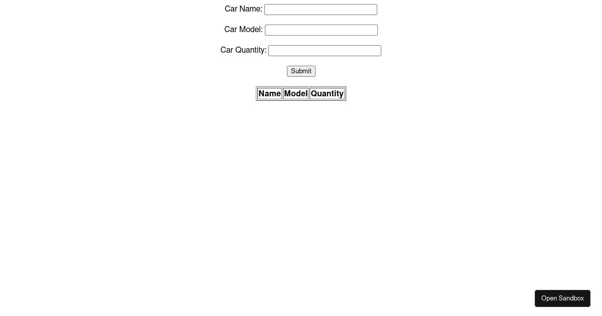 exciting-jerry-nyfv8v - Codesandbox
