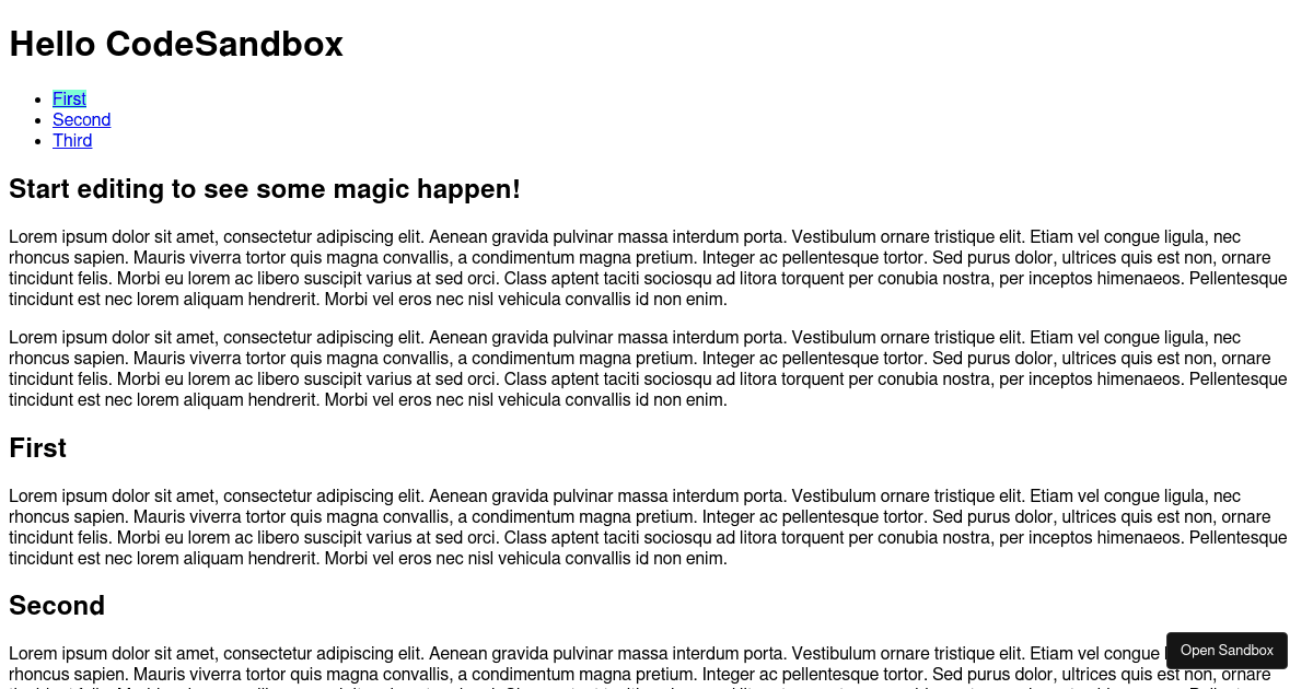 scrollspy-demo (no grid) (forked) - Codesandbox