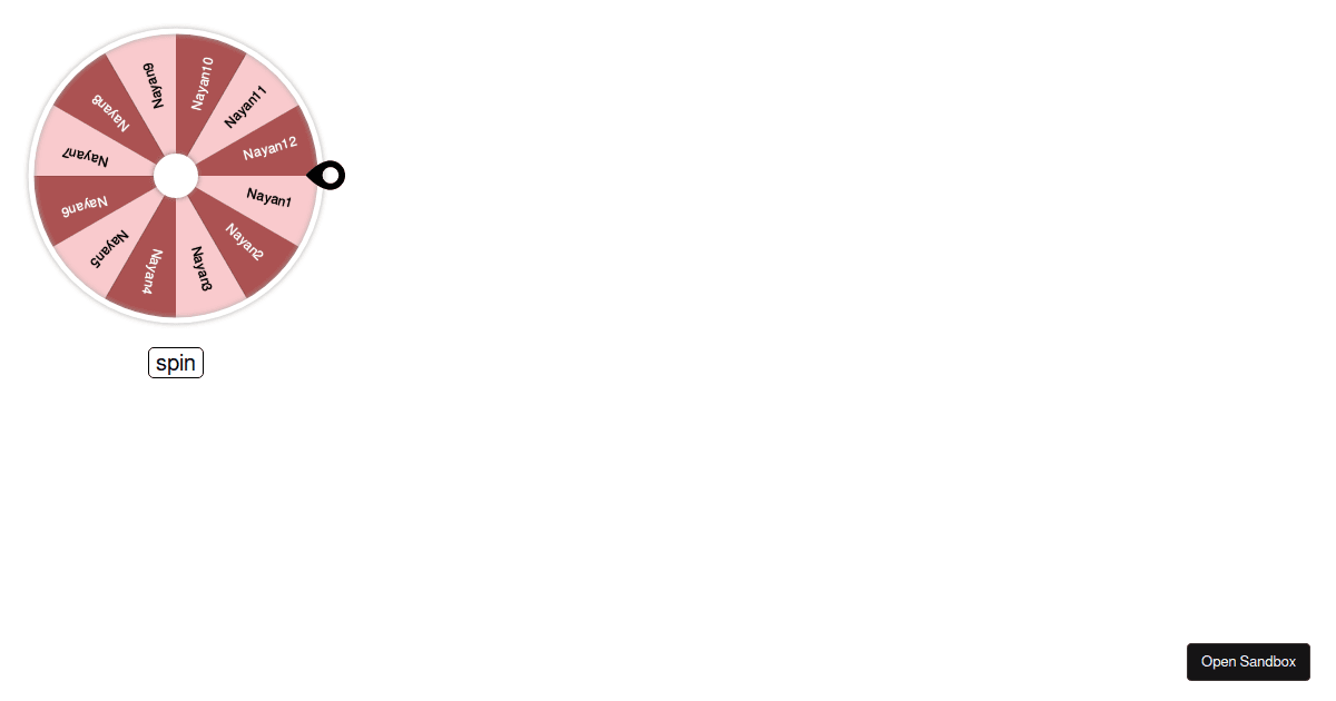 spinning-prize-wheel-react - Codesandbox
