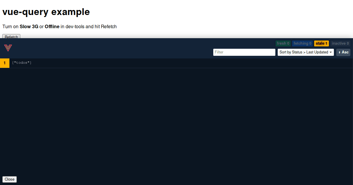 vite-ssr-vue-query - Codesandbox
