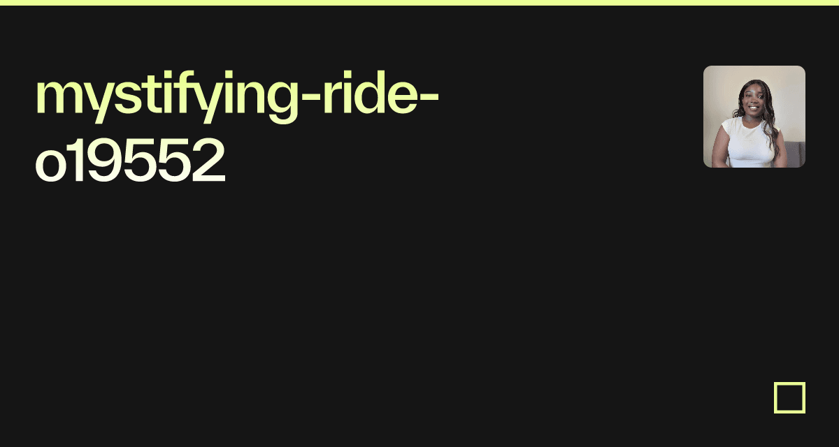 mystifying-ride-o19552 - Codesandbox