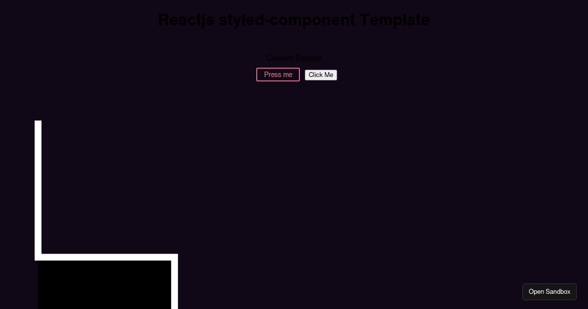 SVG Draw square - Codesandbox