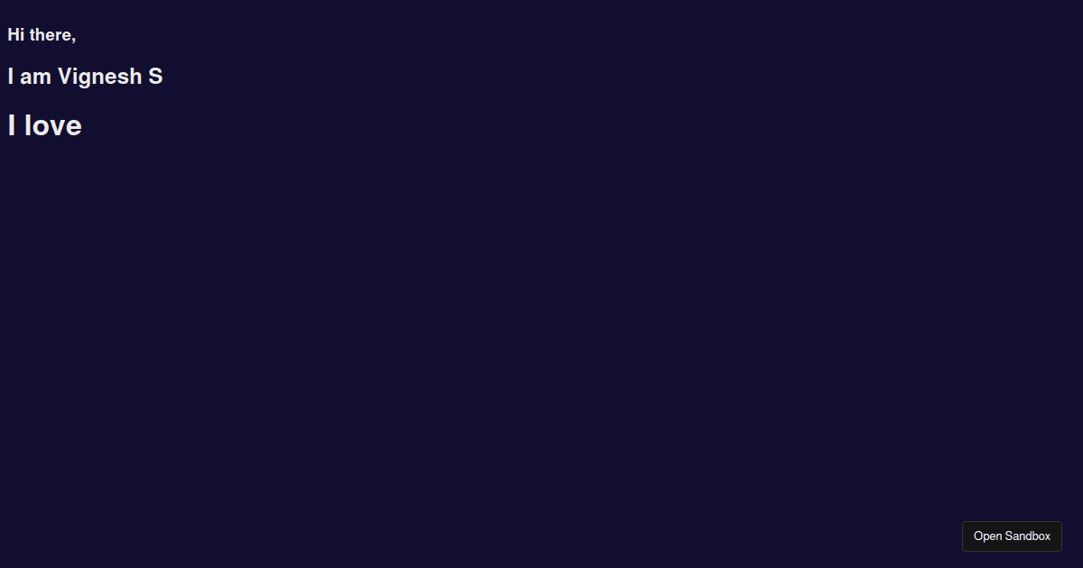 typewriter - Codesandbox