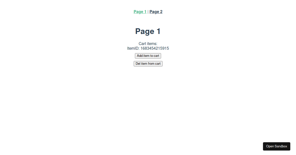 Example Custom Data Store Codesandbox 9339