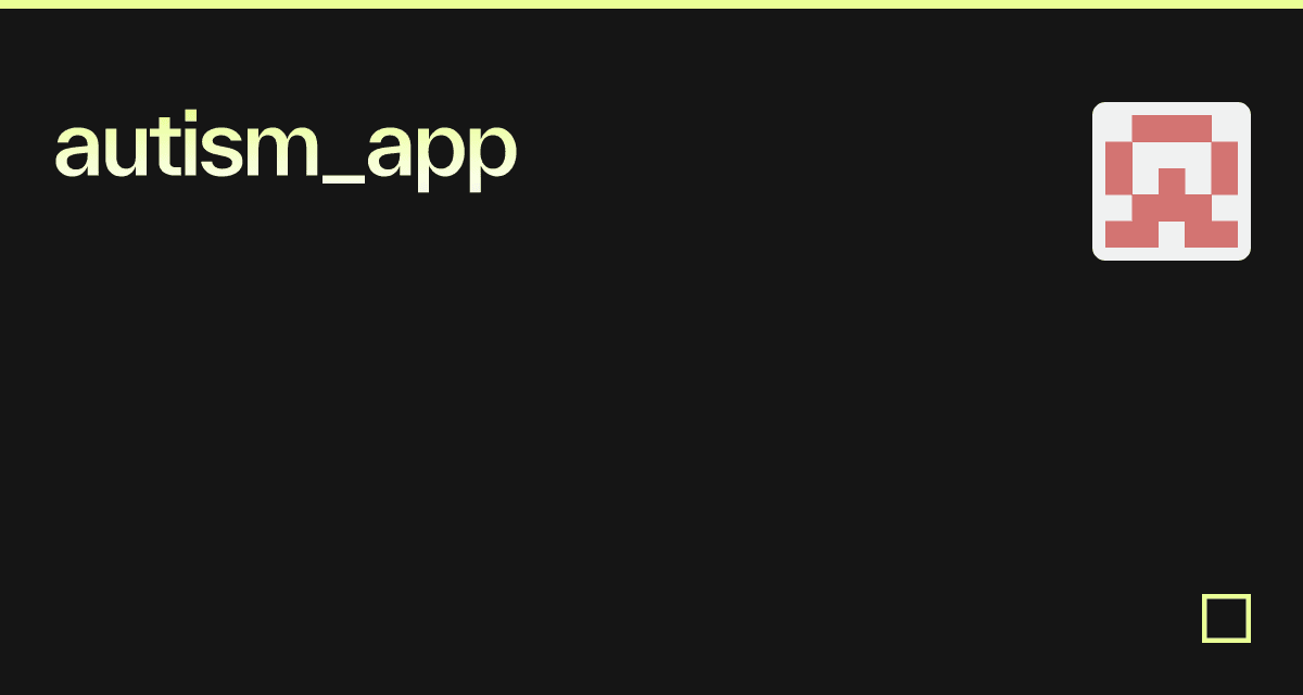 autism_app - Codesandbox