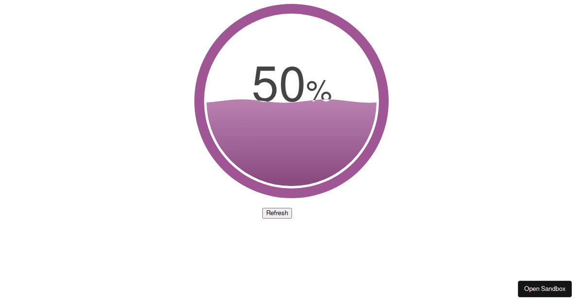 gauge-liquid-chart - Codesandbox