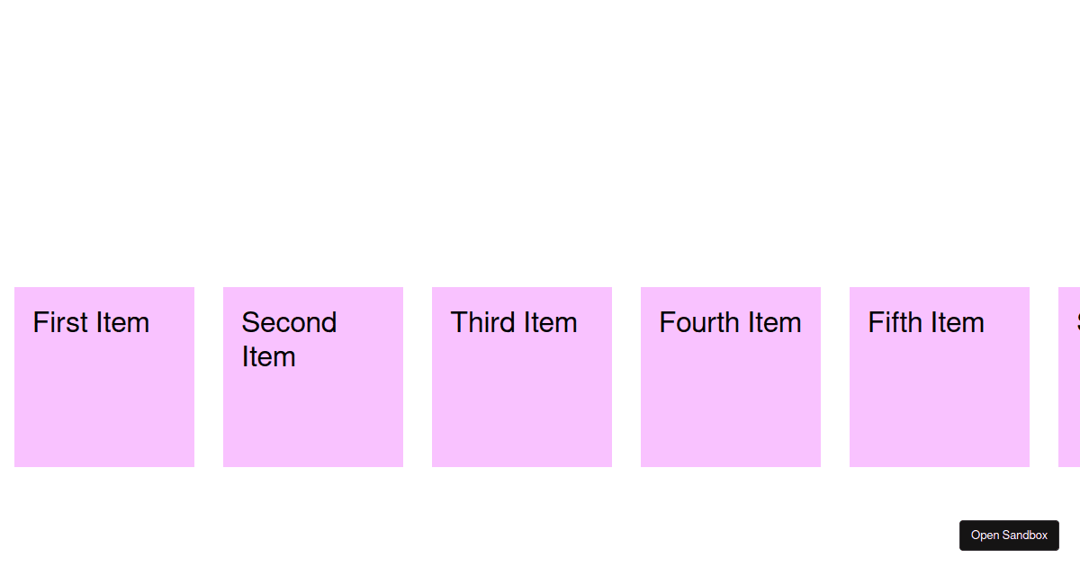 React Native Web Codesandbox