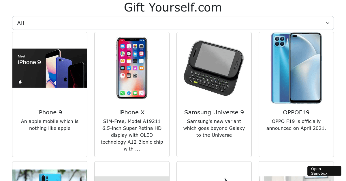 filter-product - Codesandbox