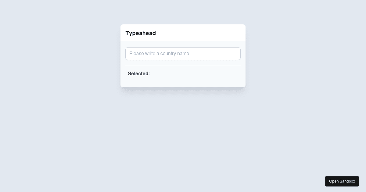 vue-tailwindcss-typeahead (forked) - Codesandbox