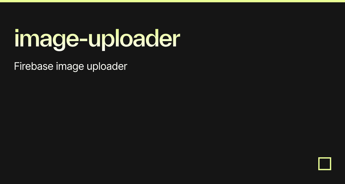 image-uploader - Codesandbox