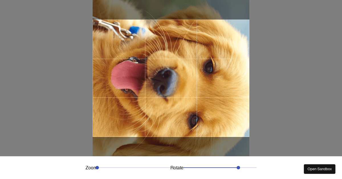 React Easy Crop Example With Local Storage Sync Forked Codesandbox