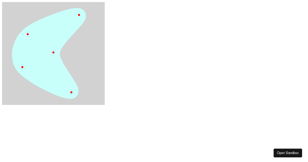 Smooth Concave Hull Codesandbox