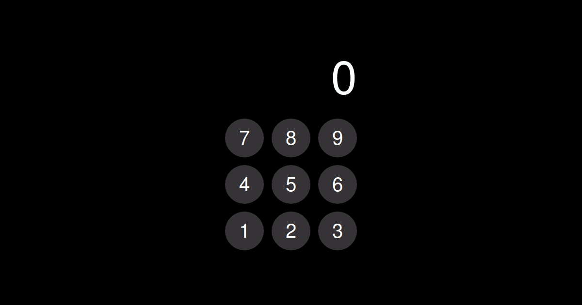 2022-07-01-ios-calculator-buttons - Codesandbox