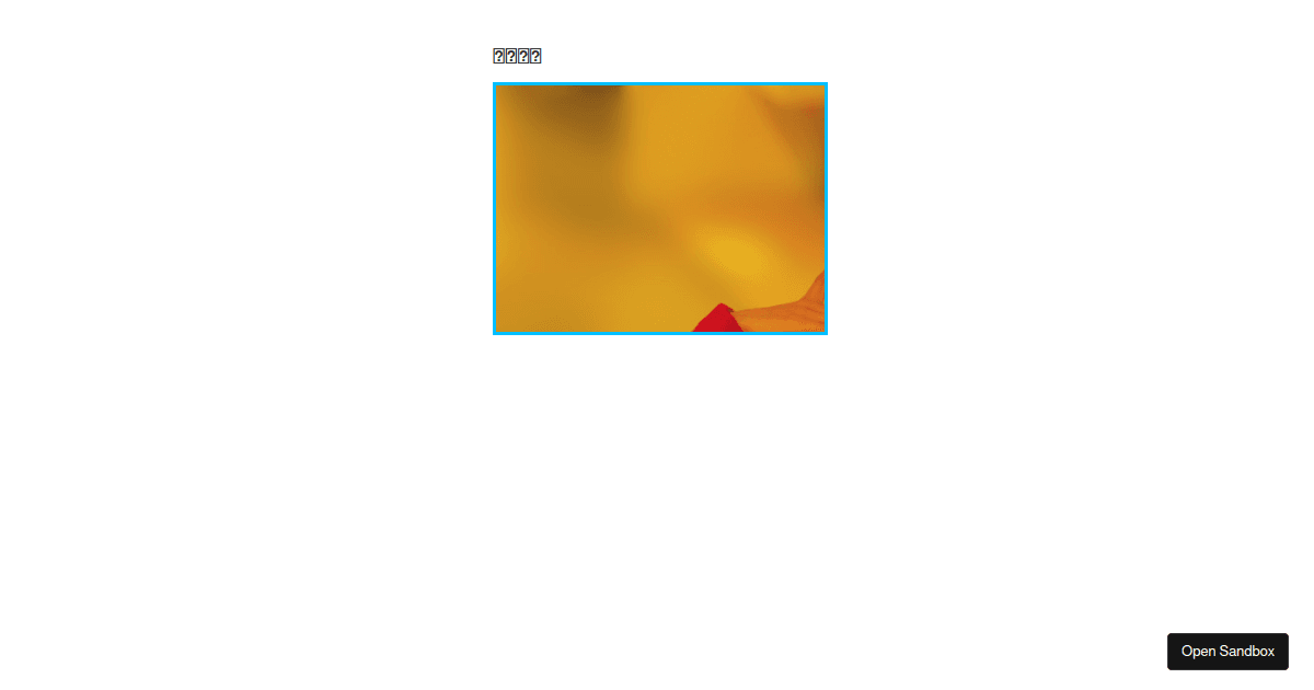 Example Codesandbox