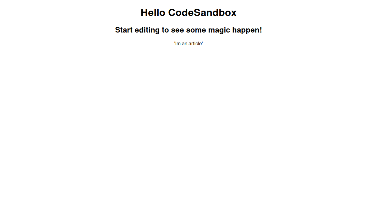 awesome-gould-ocdse - Codesandbox