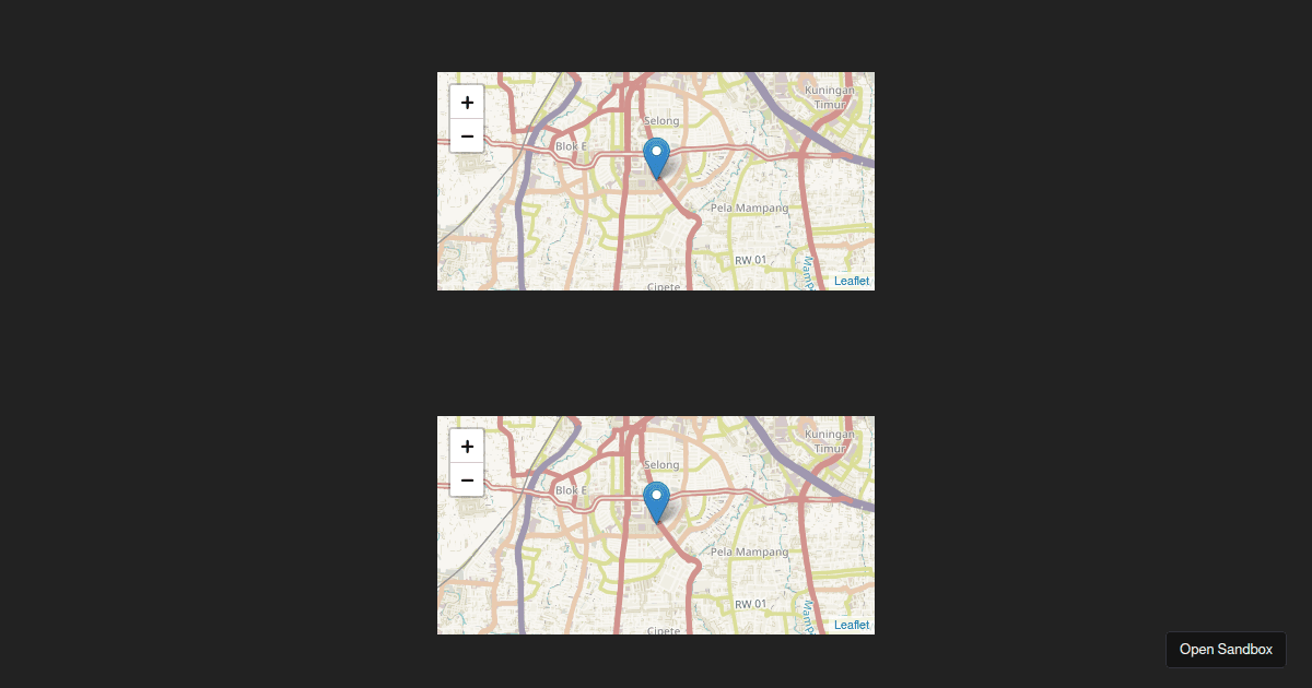 Map (Functional vs Component) - Codesandbox