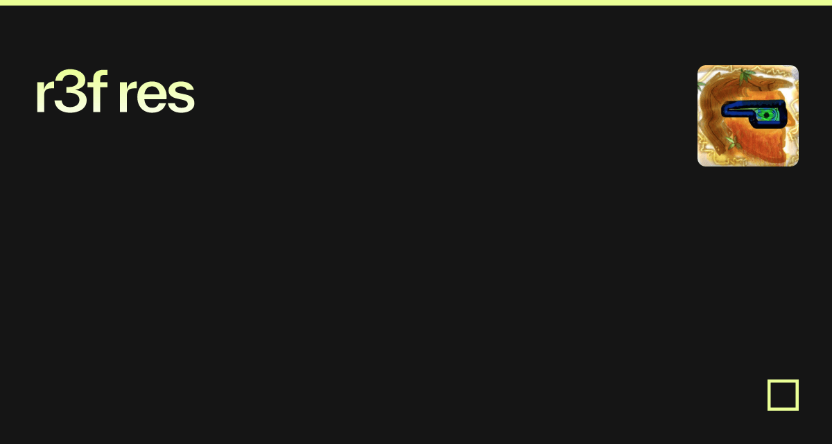 r3f res - Codesandbox