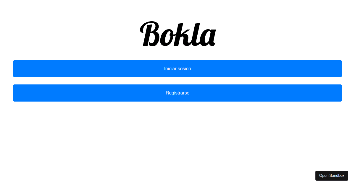 bokla - Codesandbox