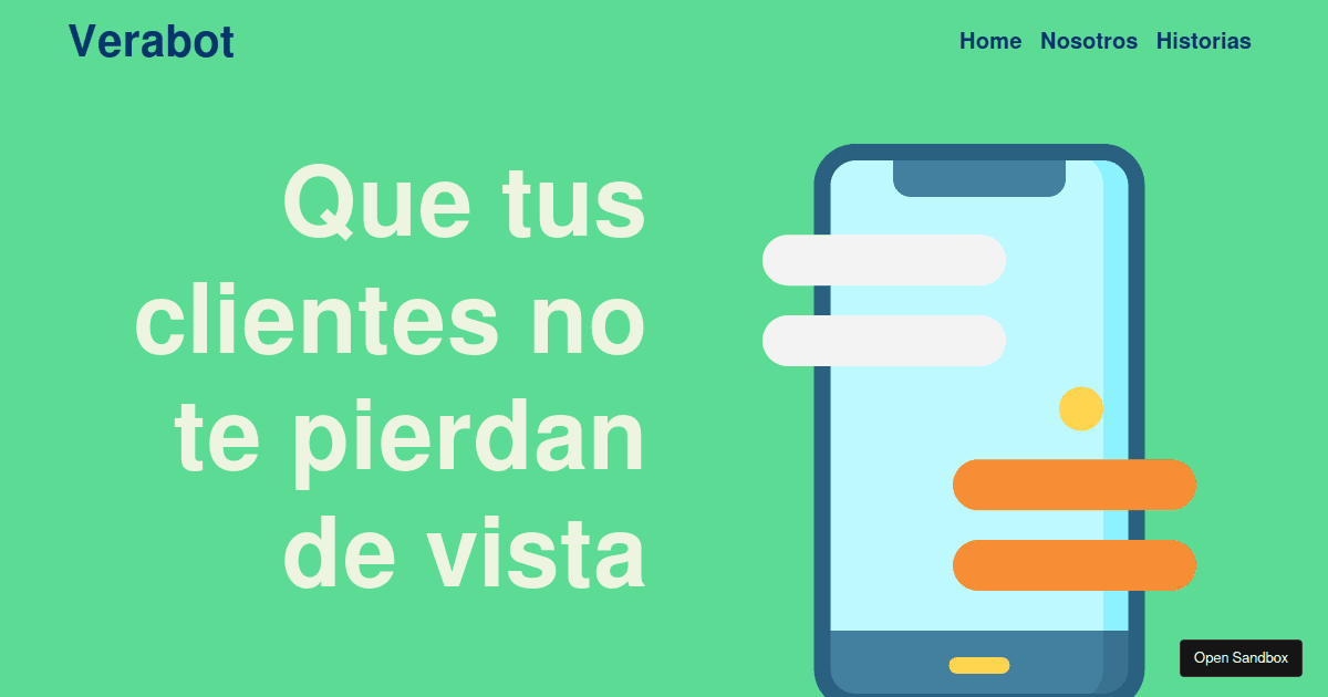 verabot - Codesandbox