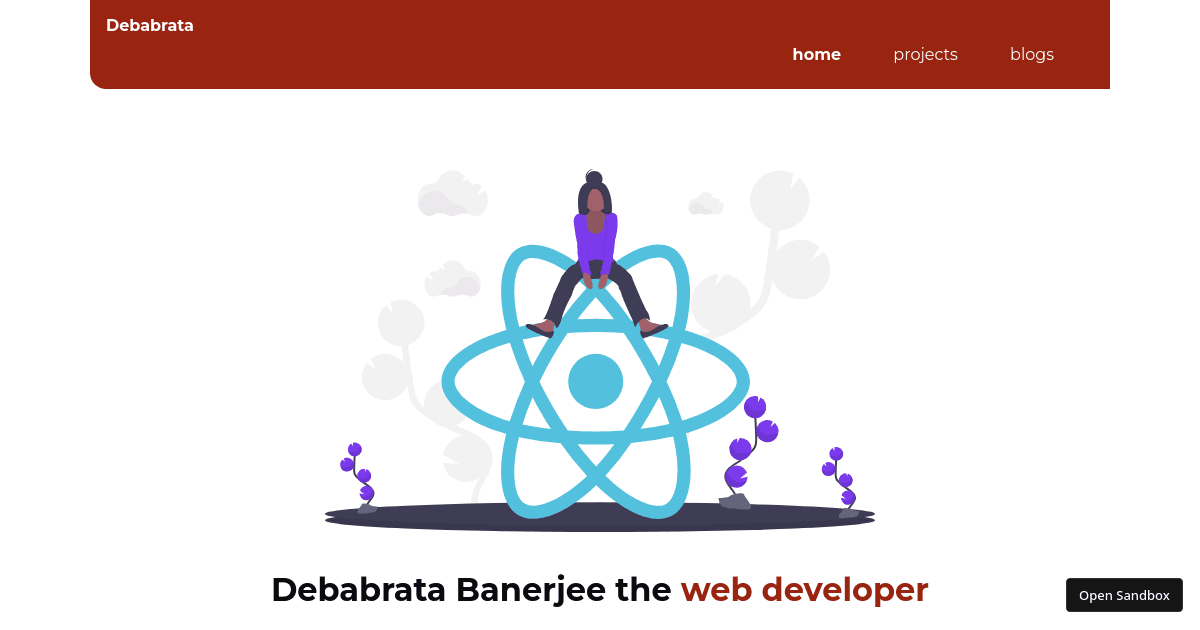 debabratabanerjee/Neog-Portfolio - Codesandbox