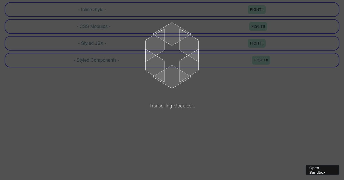 react - Codesandbox