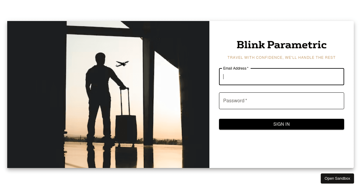 Blink Parametric - Codesandbox