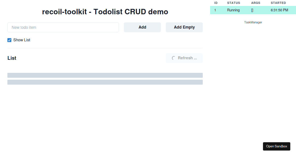 recoil-toolkit-DDD-demo (forked) - Codesandbox