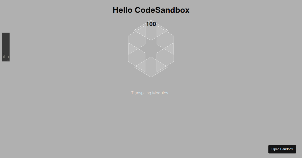 scena ruler react (forked) - Codesandbox